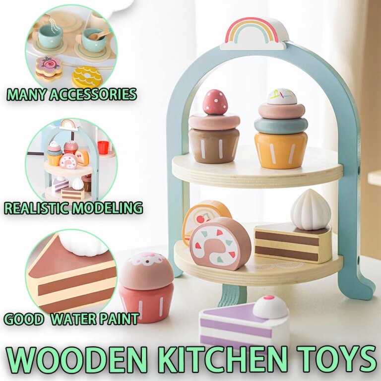 Whimsy Kitchen: Wooden Play Kitchen for Mini Chefs (Spark Culinary ...