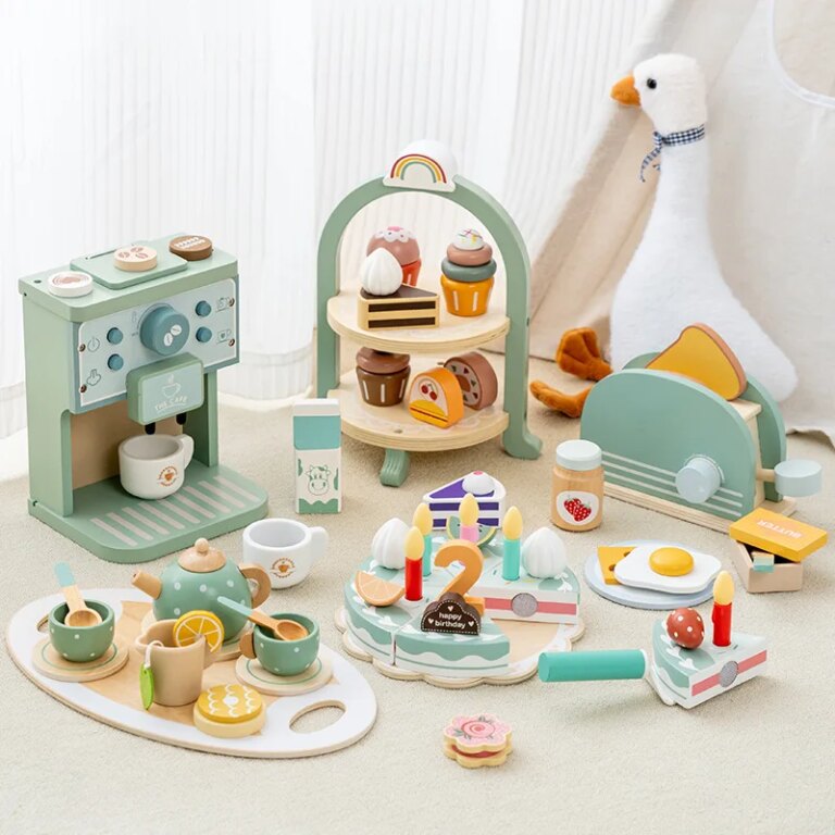 Whimsy Kitchen: Wooden Play Kitchen for Mini Chefs (Spark Culinary ...