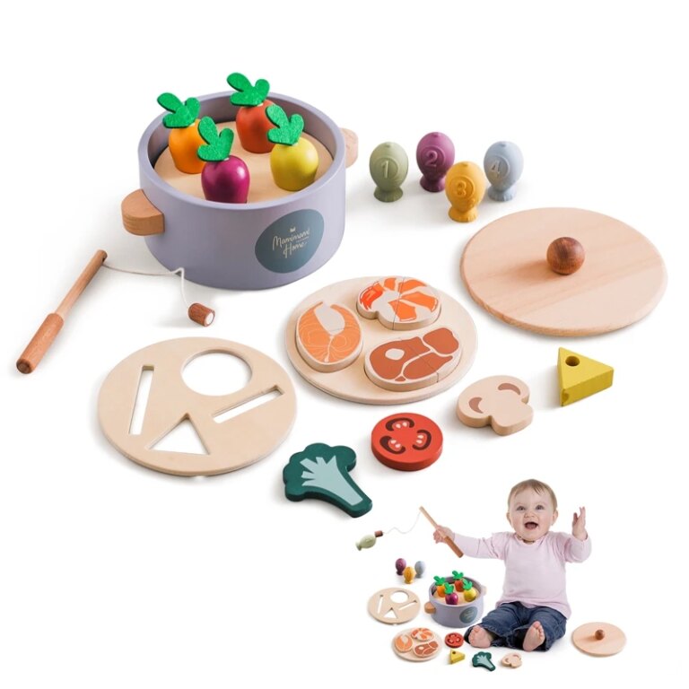 Chef's Wonder Pot: Magical Wooden Cooking Adventure Set - Sweet Little ...