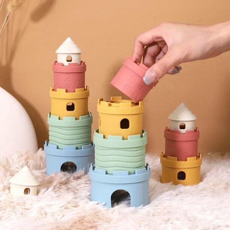 Royal Stackers: Silicone Castle Building Adventure Set - Sweet Little ...